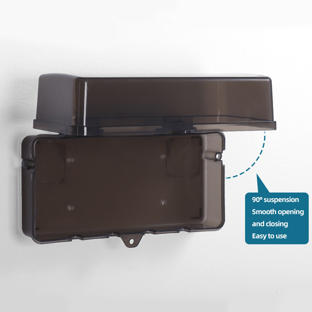 ♥Shoppnew♣ Waterproof Electrical Connection Box Lockable Weatherproof Outdoor Extension Cord ...