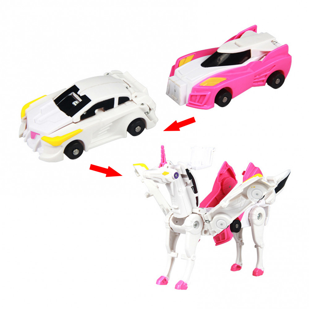 Ultimate Transforming Unicorn Car Toy Unicorn Transformation Action ...