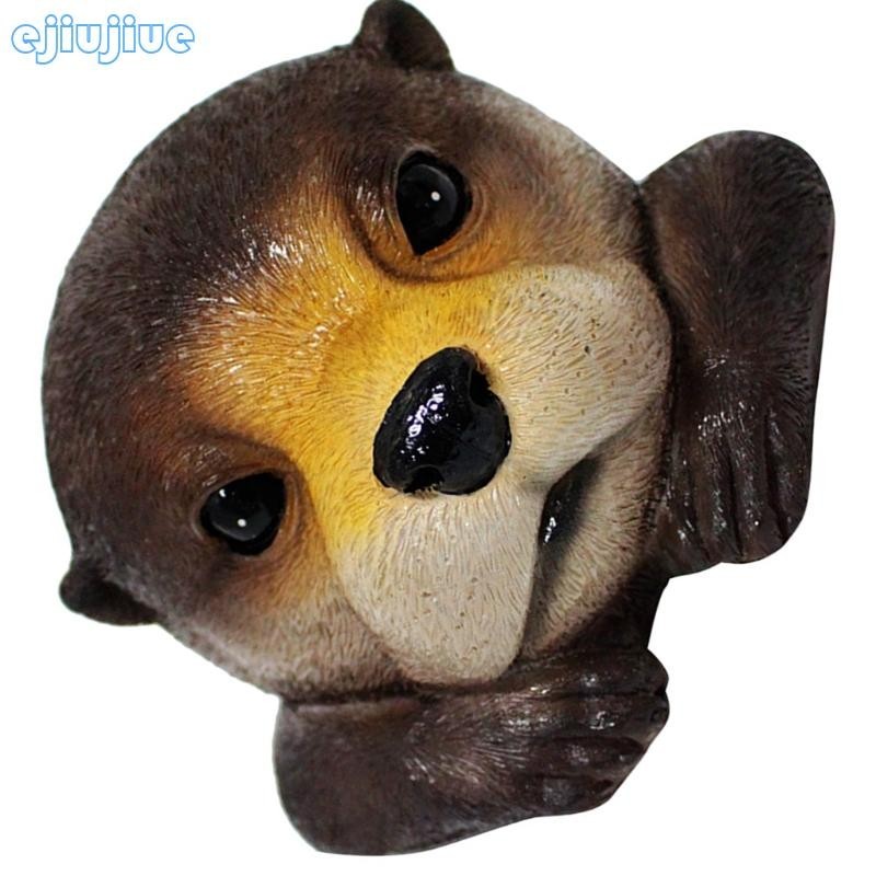 cc Floating Otters for Pond Yard Floating Pool Decorations Resin Otters ...