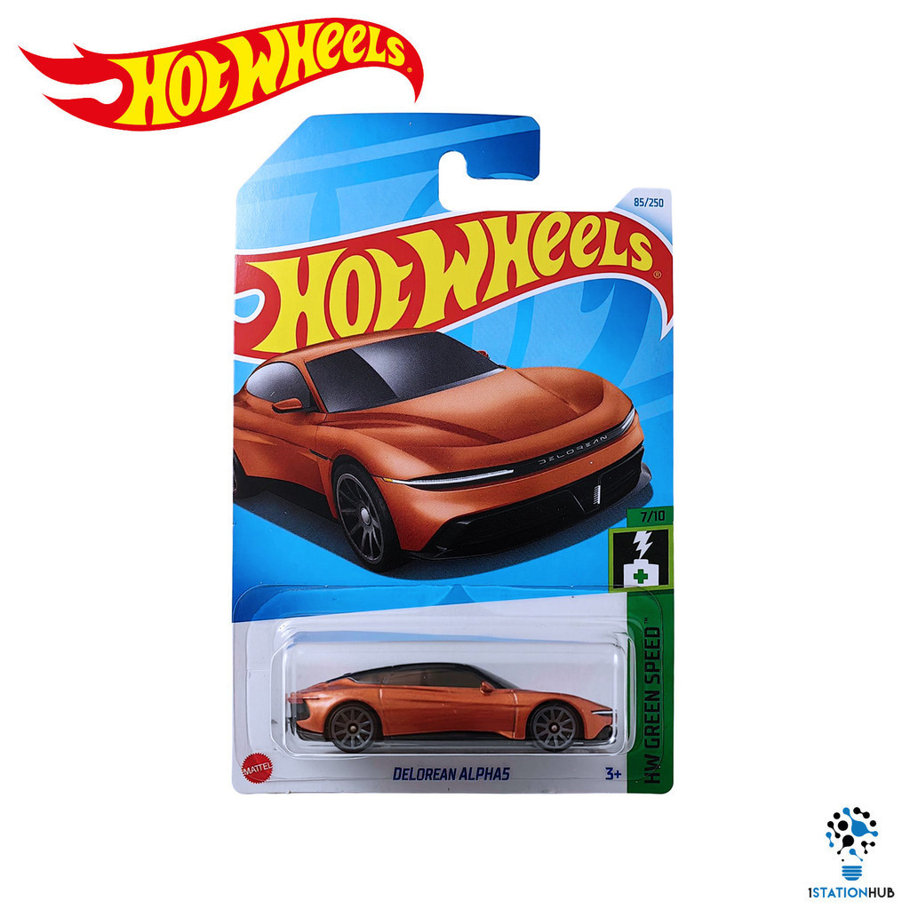 Hot Wheels HW GREEN SPEED Delorean Alpha5 | Hotwheels Car Collector ...