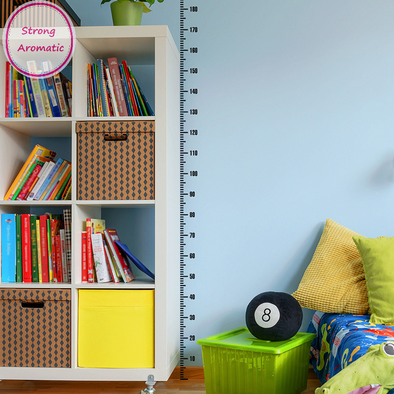 STRO Cartoon Height Scale Wall Sticker Creative Measure Height Children ...