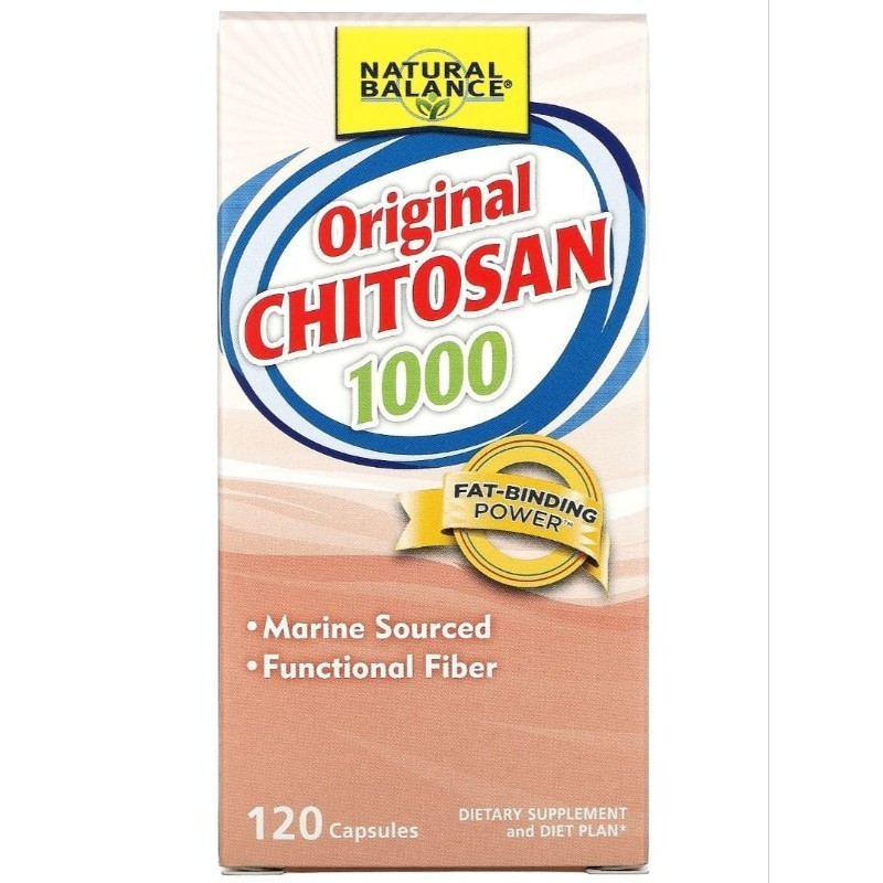 Natural Balance, Original Chitosan, 250 mg, 120 Capsules | Shopee Malaysia