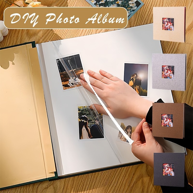 💖💖40 Pages Simple Large Photo Album DIY Self-Adhesive 16 Inch Photo ...