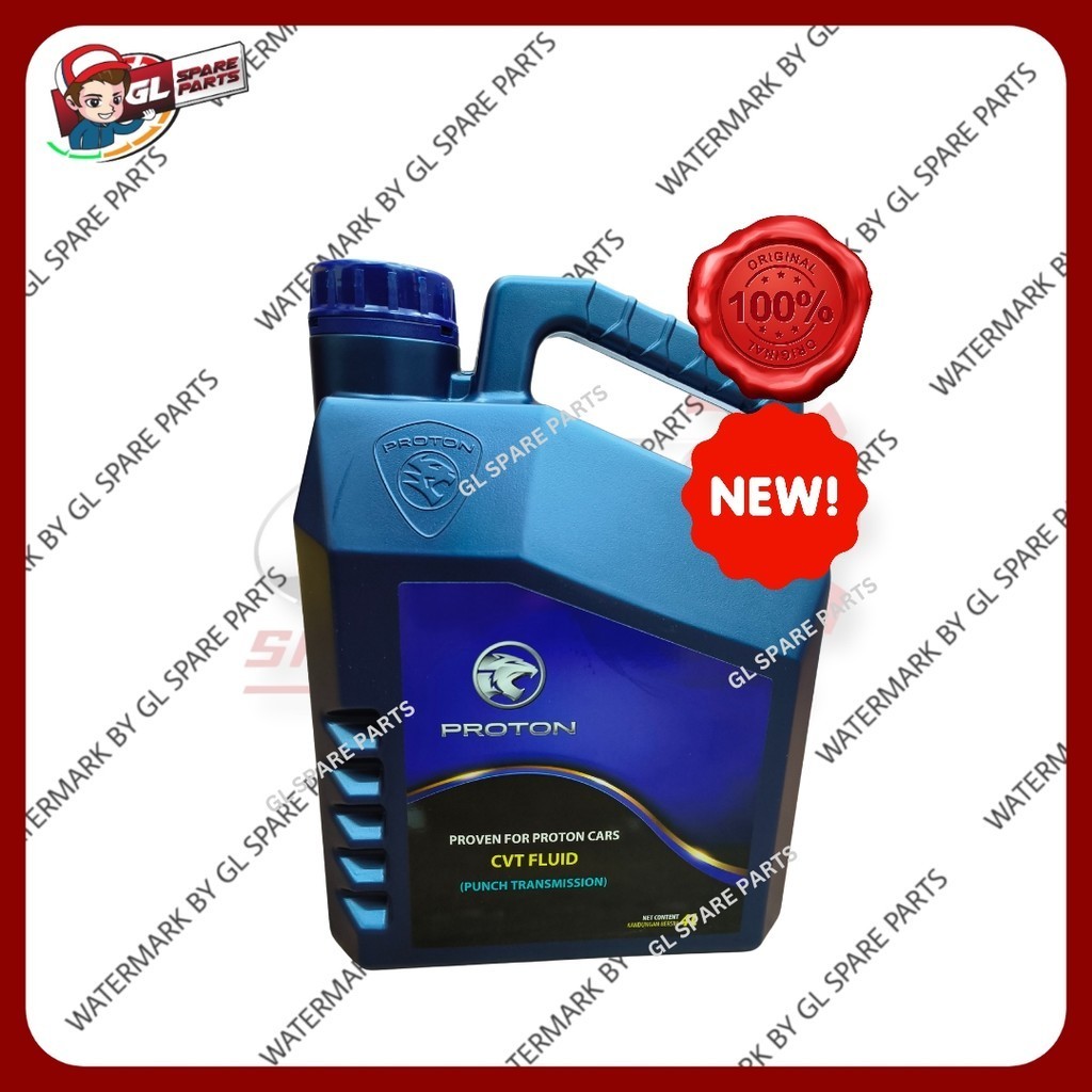 100% ORIGINAL PROTON CVT TRANSMISSION FLUID FLX PREVE EXORA BOLD IRIZ ...