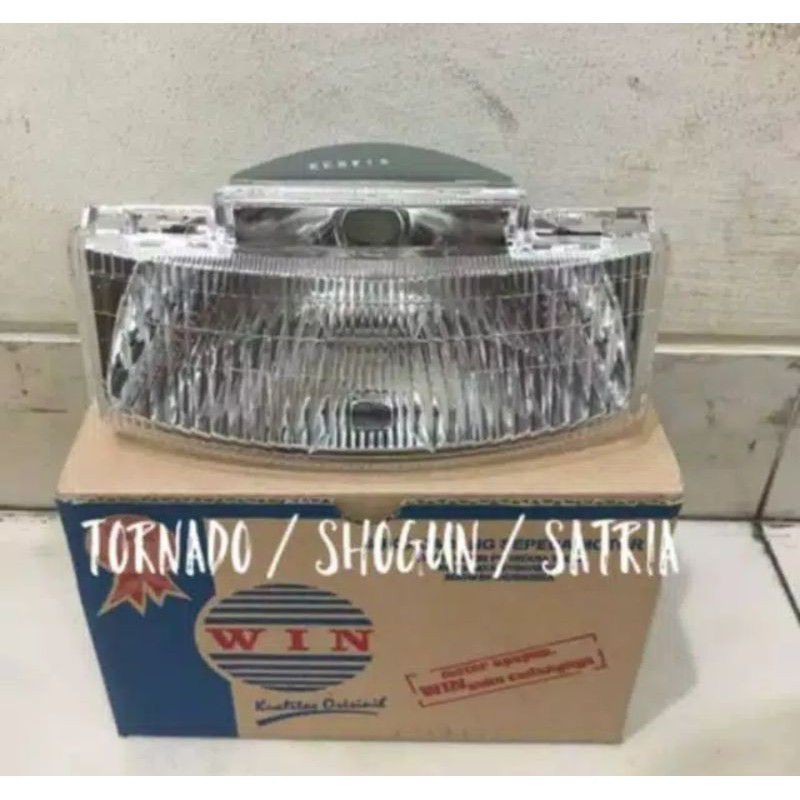 Shogun OLD TORNADO SATRIA 2 Stroke Headlight Reflector SHOGUN KEBO Brand WIN SNI | Shopee Malaysia
