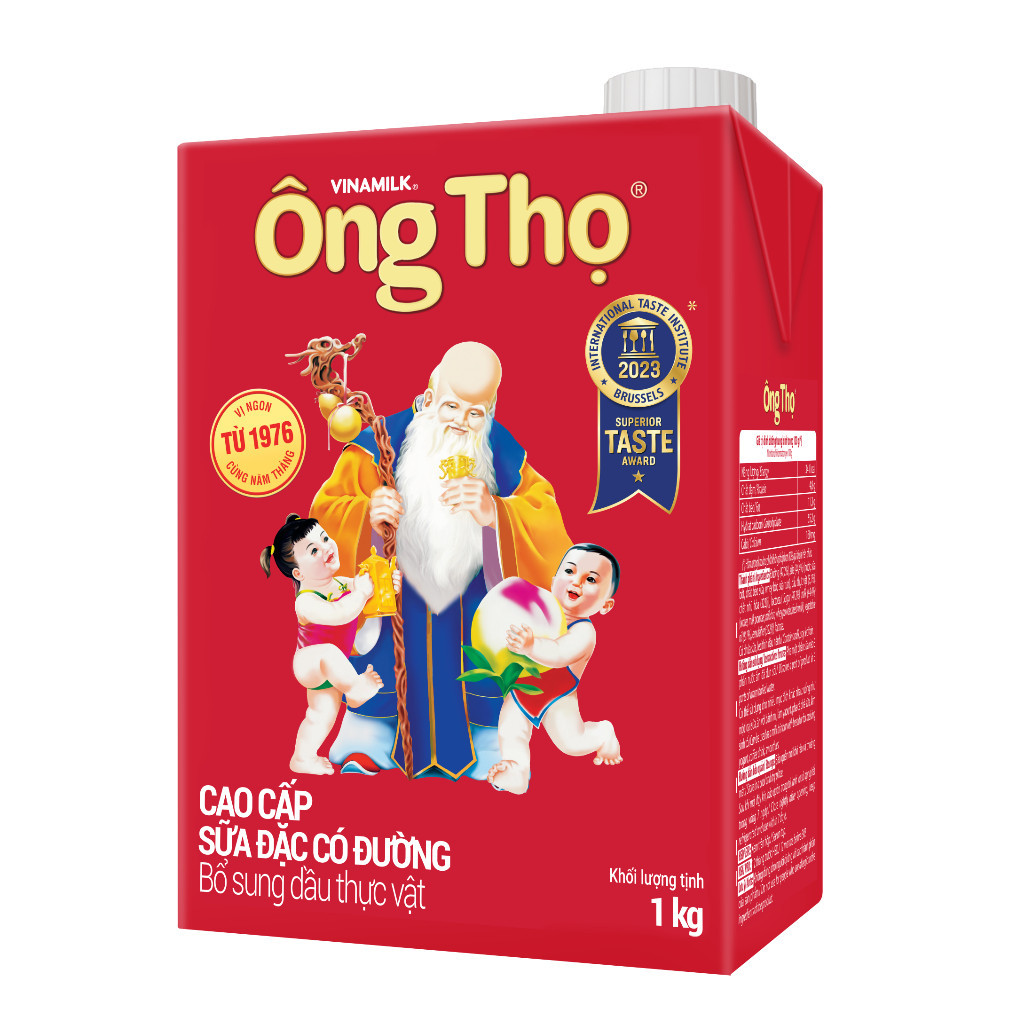 Ong Tho Red Condensed Milk Box 1kg Paper Box With Lid | Shopee Malaysia