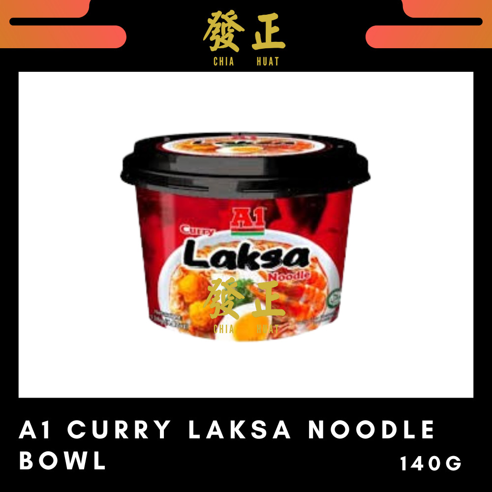 A1 CURRY LAKSA NOODLE BOWL 140G | Shopee Malaysia