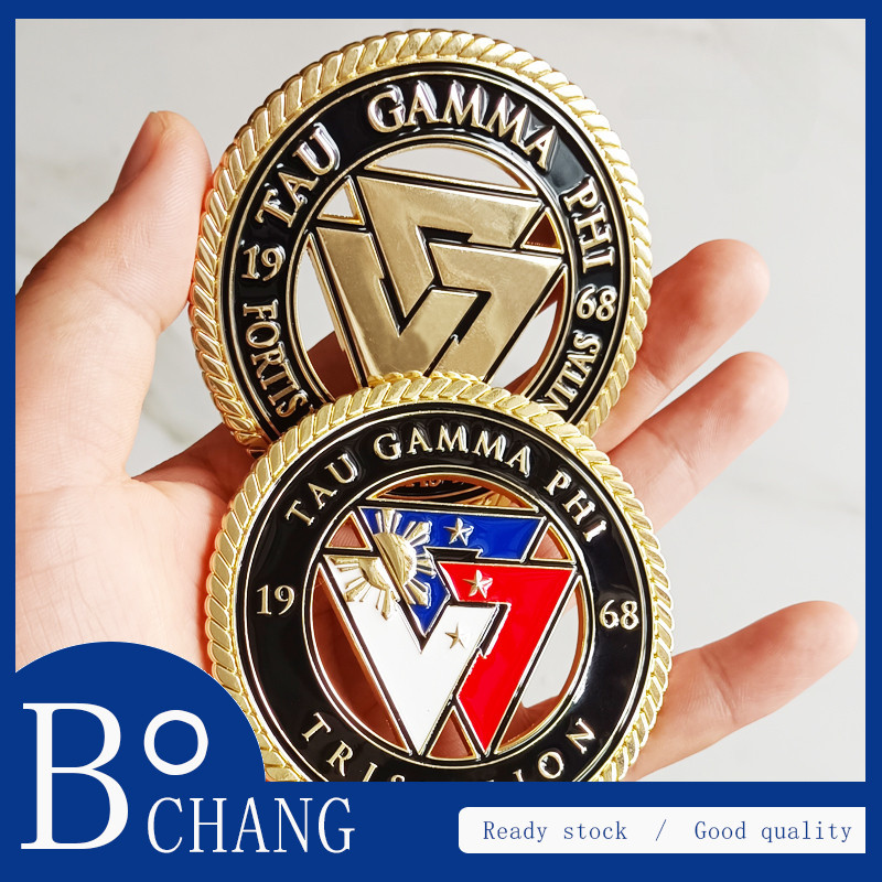 New Style High Quality 3-inch Solid TAU GAMMA PHI Car Emblem Flag ...