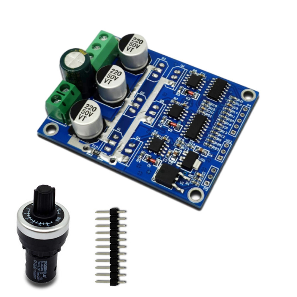 JY01 DC Brushless Hall Motor Drive Board PWM Signal Regulation Motor ...
