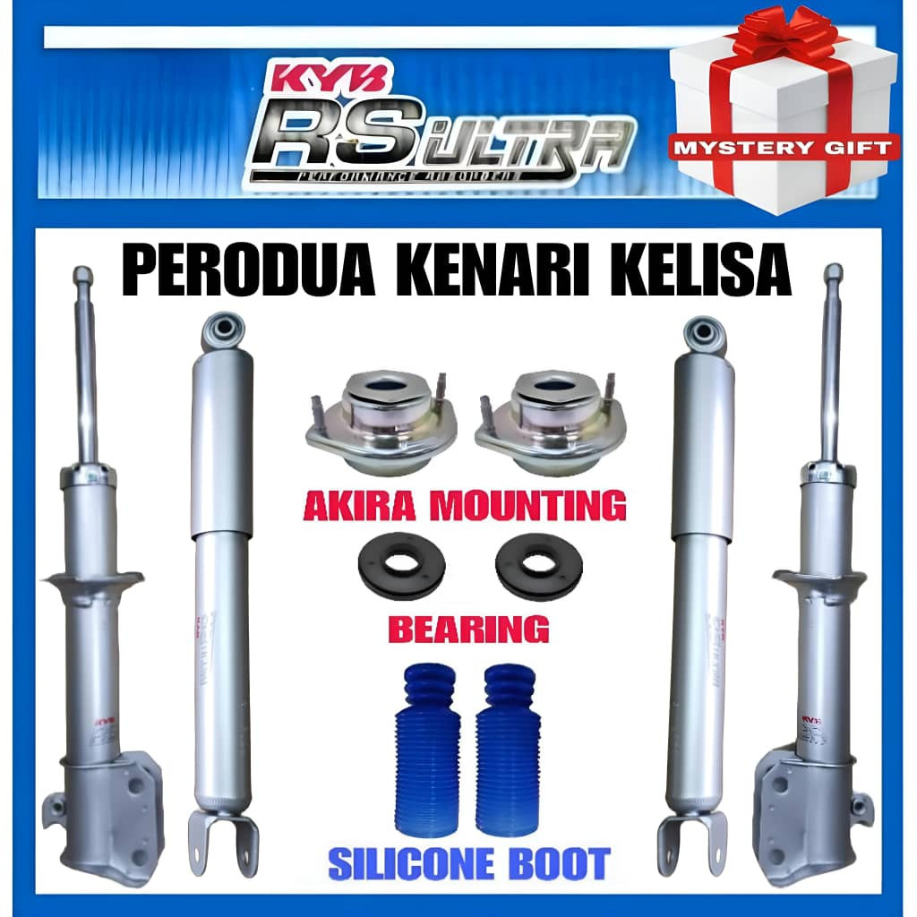 EL KYB RS ULTRA PERODUA KENARI KELISA ABSORBER FRONT / REAR + BOOT ...