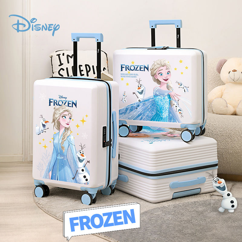 Graby2025 Disney Suitcase Trolley Case Frozen Elsa Suitcase Children ...