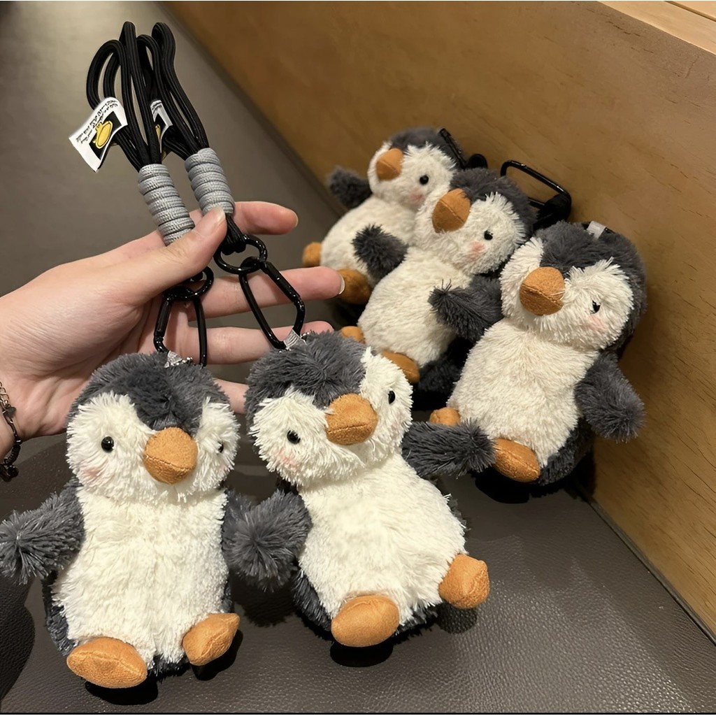 Jellycat Keychains Penguin Plush Pendant Carto Charm Adorable Plush ...