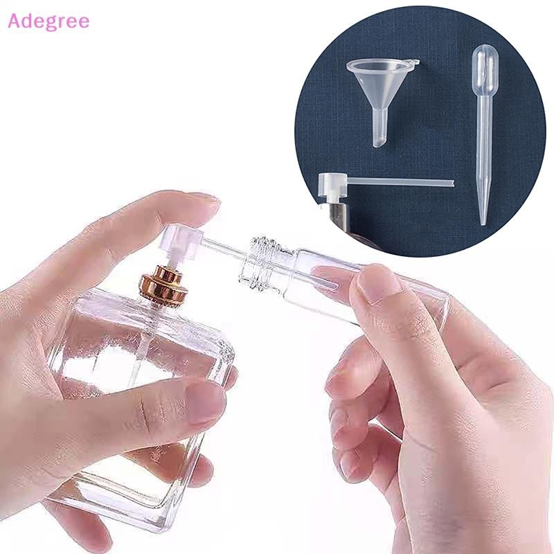 Adegree 3 Units/Set Perfume Refill Tools Set Plastic Diffuser Straw ...