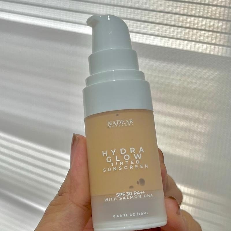 NADEAR HYDRA GLOW TINTED SUNSCREEN 15ml + EXTRA 5ml ( new packaging ) | Shopee Malaysia