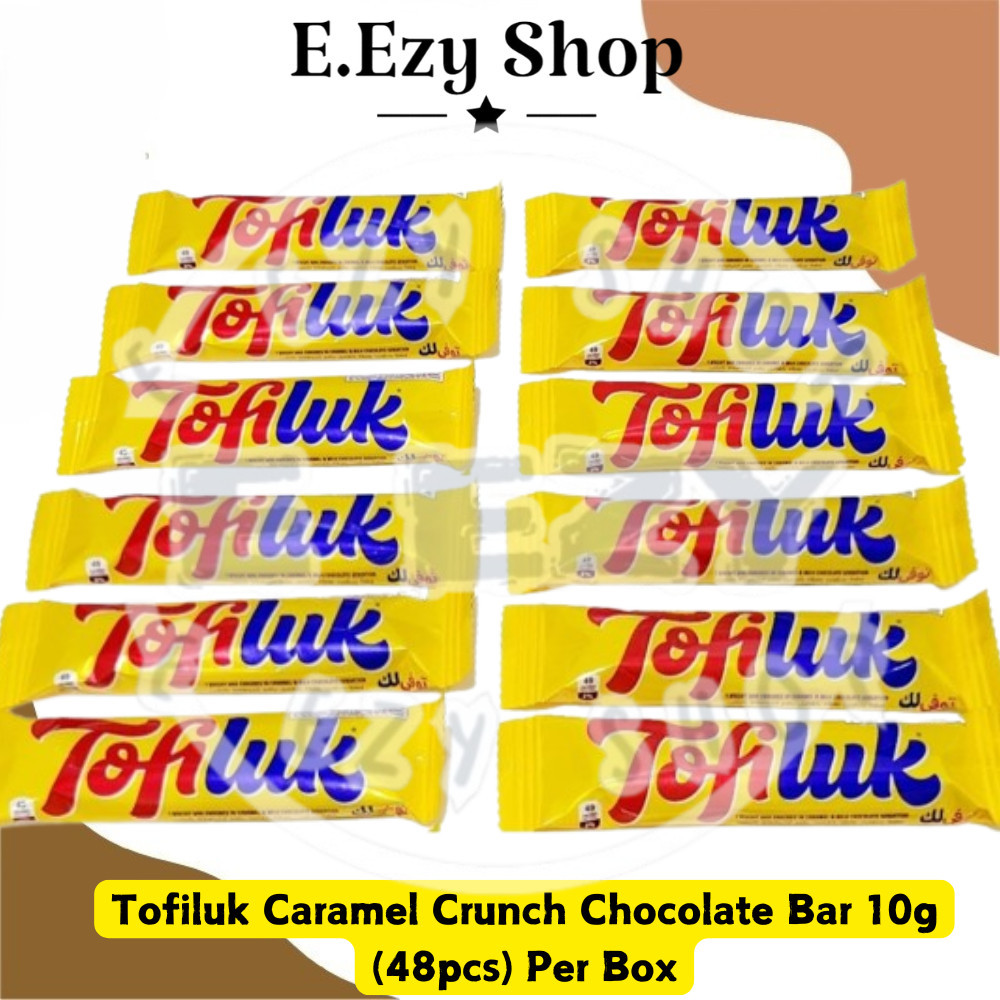 Tofiluk Caramel Crunch Chocolate Bar 10g | Shopee Malaysia