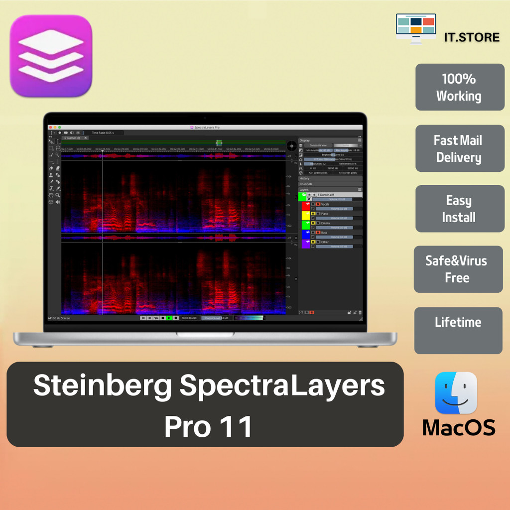Steinberg SpectraLayers Pro 11 MacOS – Professional audio editing ...