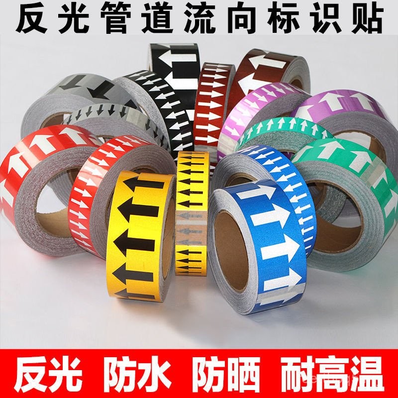 Pipe Color Ring Logo Gas Tap Water Inlet Back Water Sewage Steam Fire ...