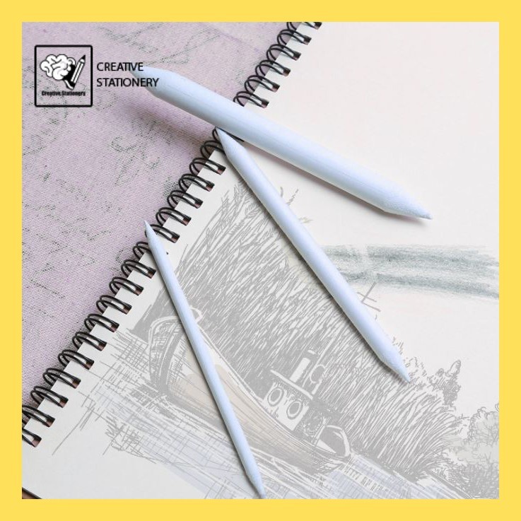 (1) Paper Eraser Drawing Paper Blending Stump (3pcs/pack) | Shopee Malaysia