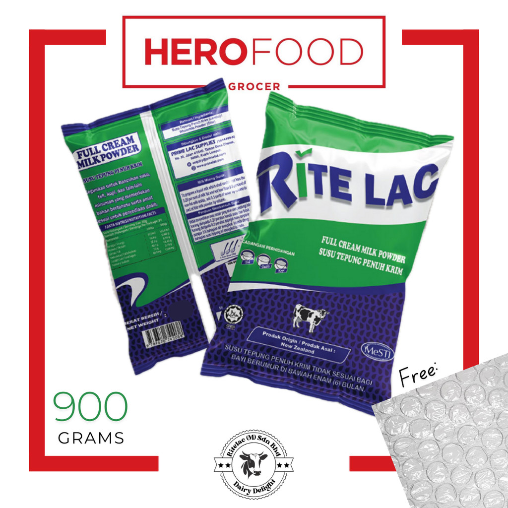 Prime L50 Rite Lac Milk Powder Full Cream 900g | Shopee Malaysia