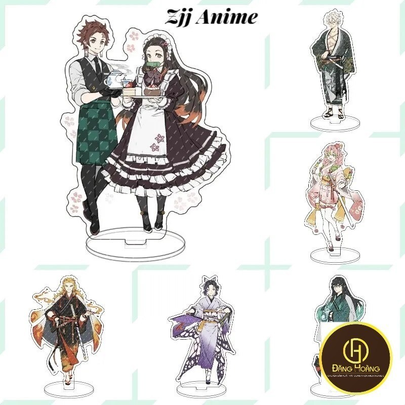 Demon Slayer Standee Model: Kimetsu no Yaiba Toys Nezuko Zenitsu uou ...