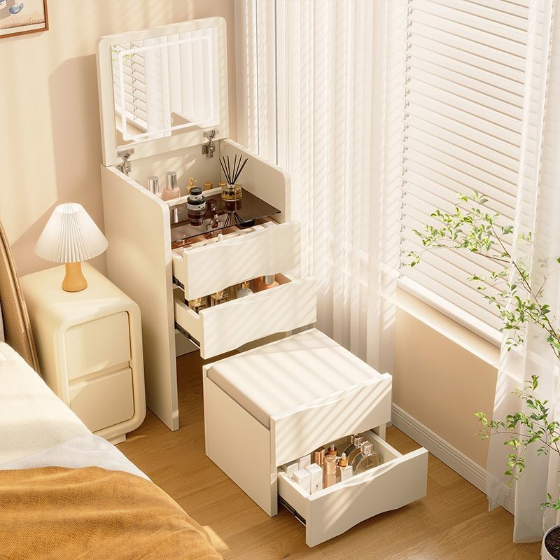 Dressing Table Small Apartment Clamshell Modern Simple Storage Cabinet ...