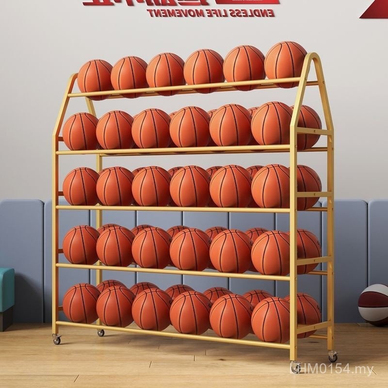 Carbon Steel School Ball Placement Kindergarten Basketball Ball Rack ...
