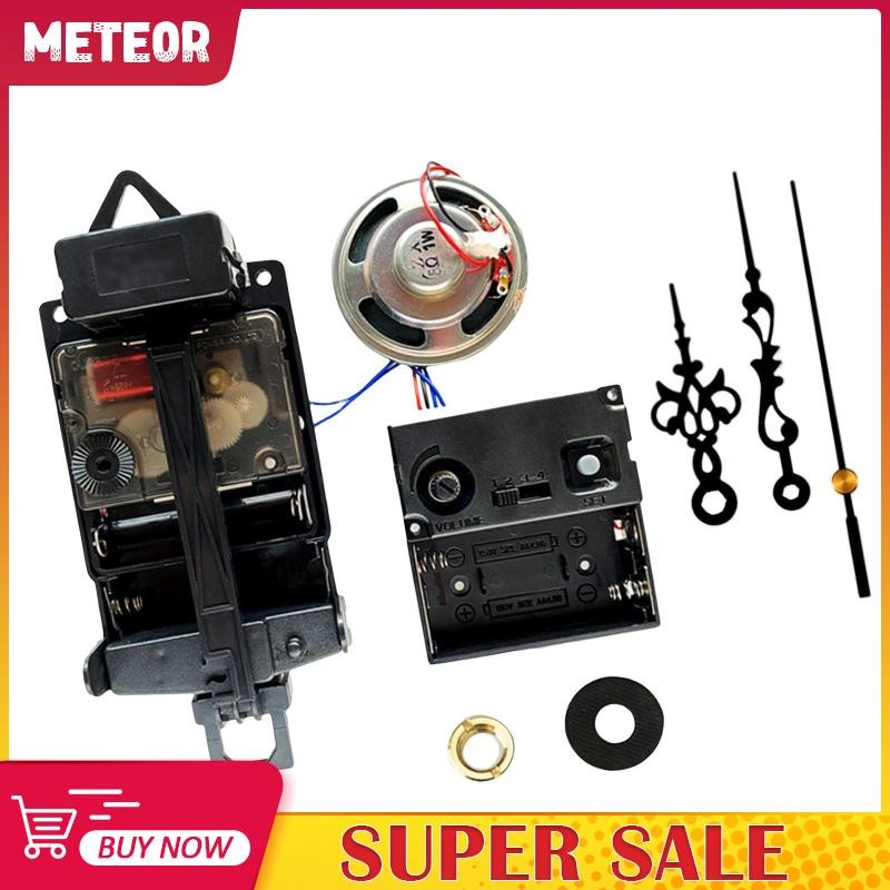 [meteorMY] Pendulum Clock Movement W/ Hands ,with Music Box Speaker ...