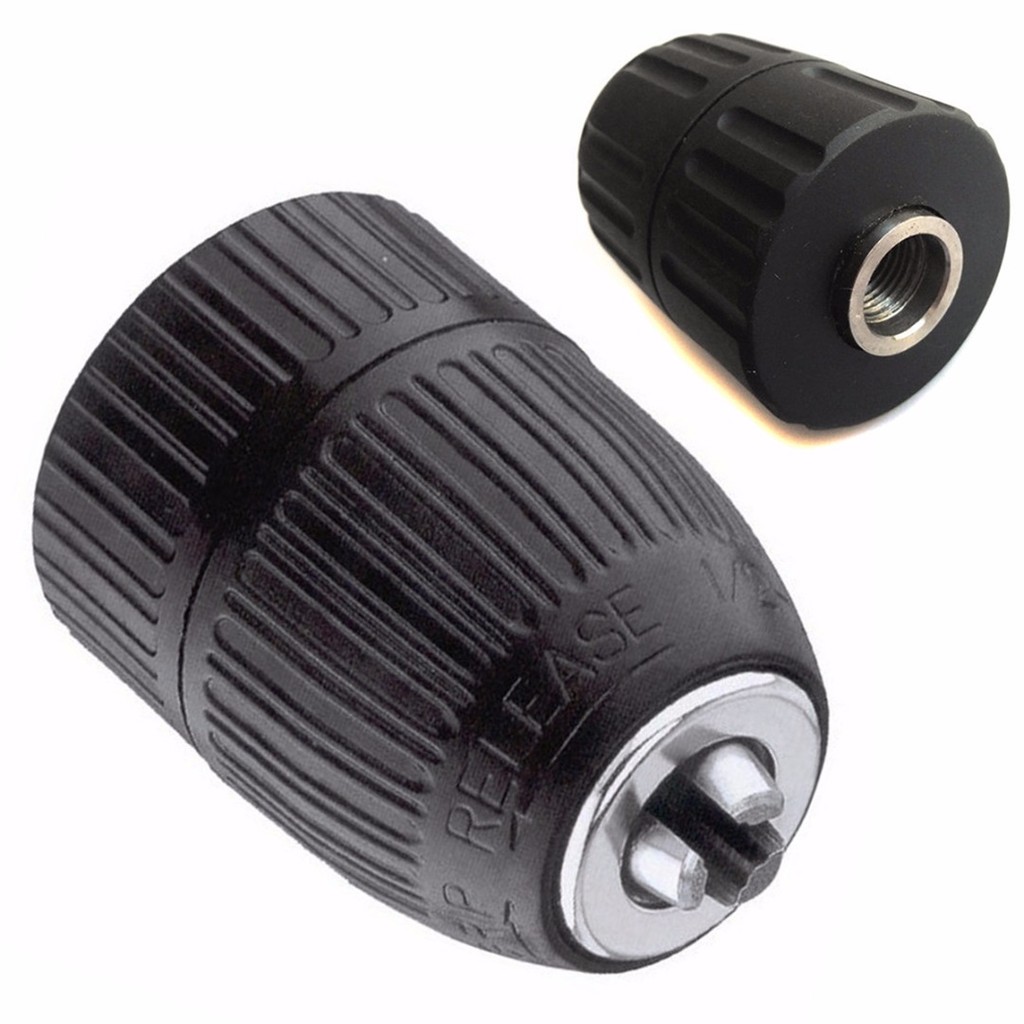 New Black 13mm 1/2" x 20 UNF Mount Keyless Drill Chuck For Bosch Makita ...