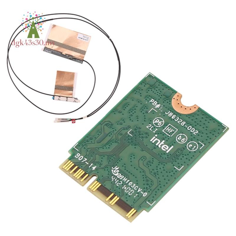 Wifi Card Ax201 Ngw with Antenna Wifi 6 3000Mbps M.2 Cnvio2 Bluetooth 5 ...