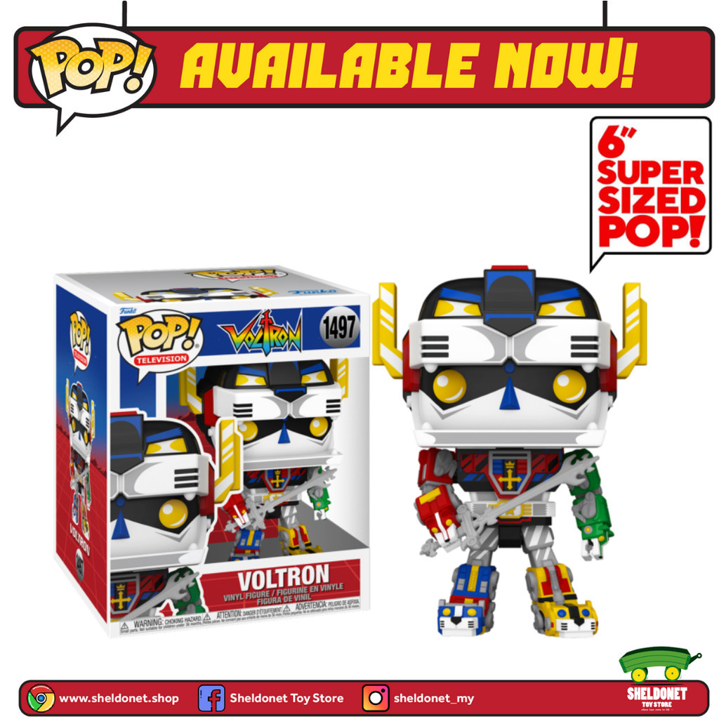 Funko Pop! Animation: Voltron - Voltron (Retro) 6" Inch | Shopee Malaysia