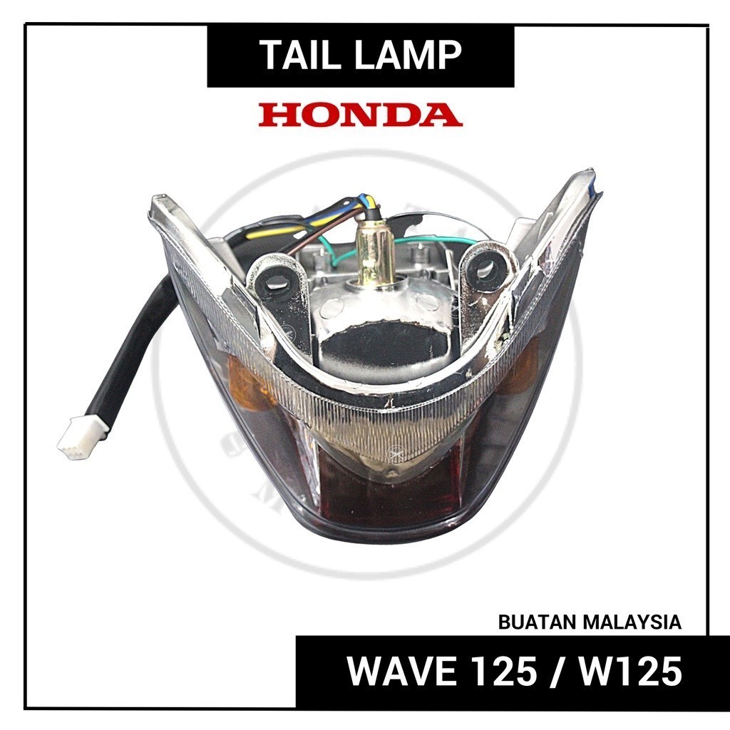 HONDA WAVE125 WAVE W125 125 TAIL LAMP WAVE125S Lampu Belakang /Tail Light/Brake Lamp/Tail Lamp ...
