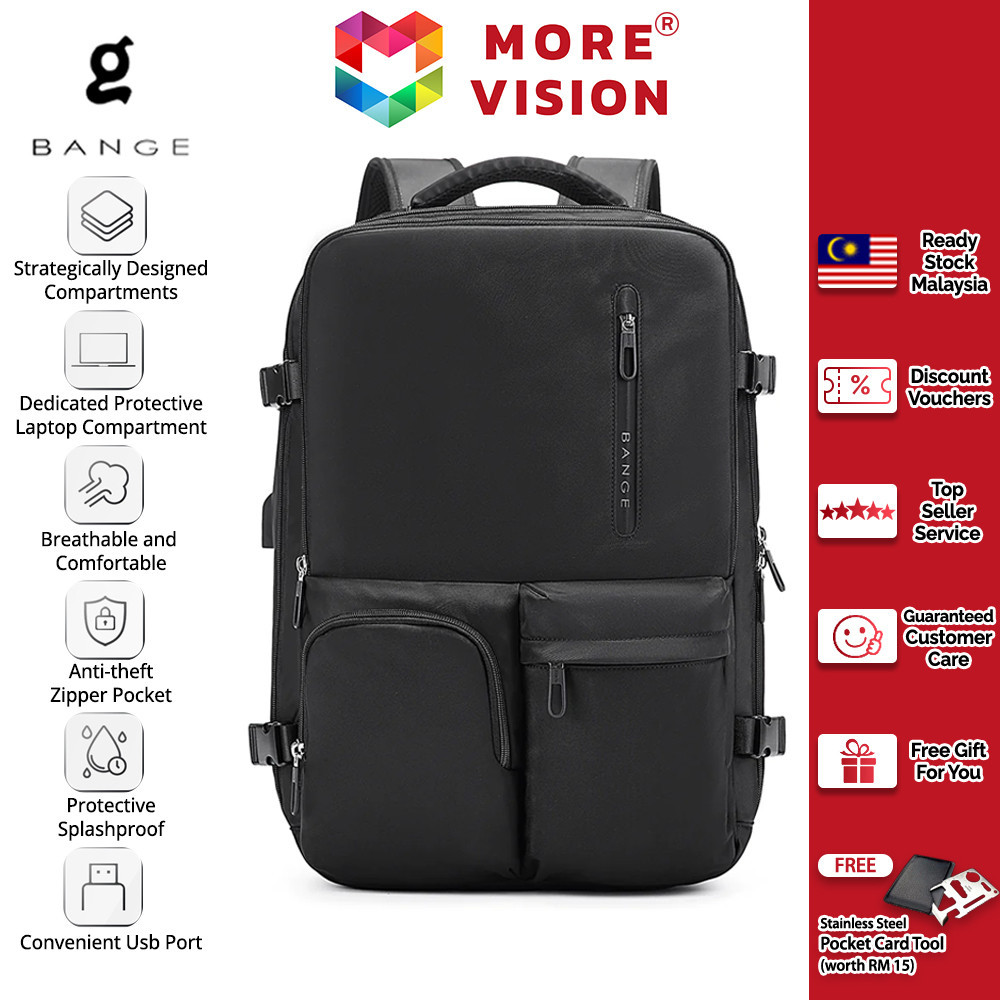Bange Frost Laptop Backpack Water Resistant Travel Anti Theft Bagpack ...