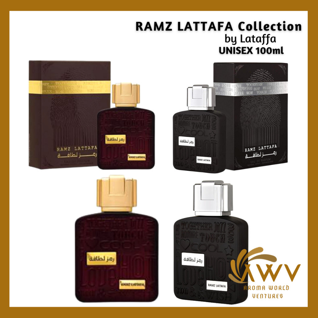 Ramz Lataffa Perfumes Collection by lattafa 100ml unisex Perfume ...