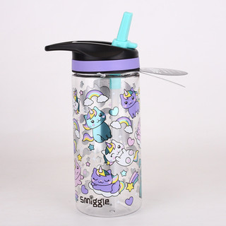 Australia smiggle New Style Silicone Mouth Straw Water Bottle Primary ...