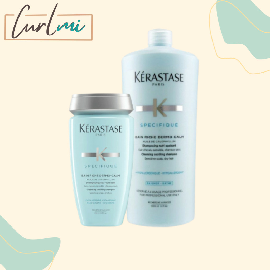 Kerastase Specifique Bain Riche Dermo-Calm Shampoo - 250ml / 1000ml ...