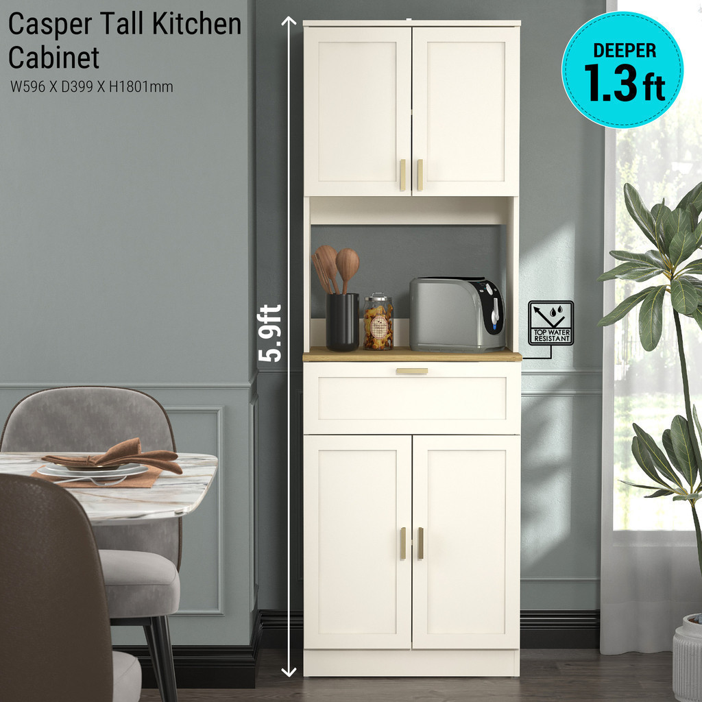 Tomato Home Casper Tall Kitchen Cabinet 1.3ft Deeper kabinet dapur 5 ...