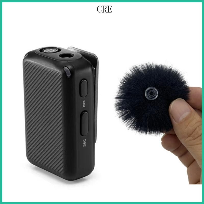 CRE Outdoor Microphone Furry Windscreen Muff Microphone Furs Wind Cover ...