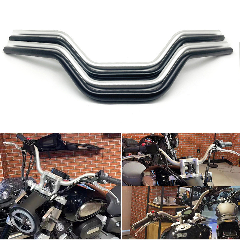 Vintage GN GG CG Motorcycle Handlebar Aluminum 7/8 Inch 22MM Universal ...