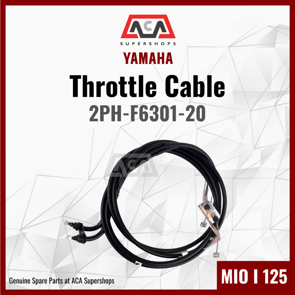 MIO I 125 THROTTLE CABLE ASSY ( 2PH-F6301-20) YAMAHA PARTS | Shopee ...