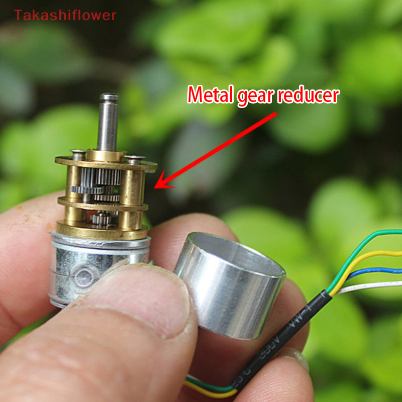 (Takashiflower) 15MM Stepper Motor Gearbox High Precision Gear Stepper ...