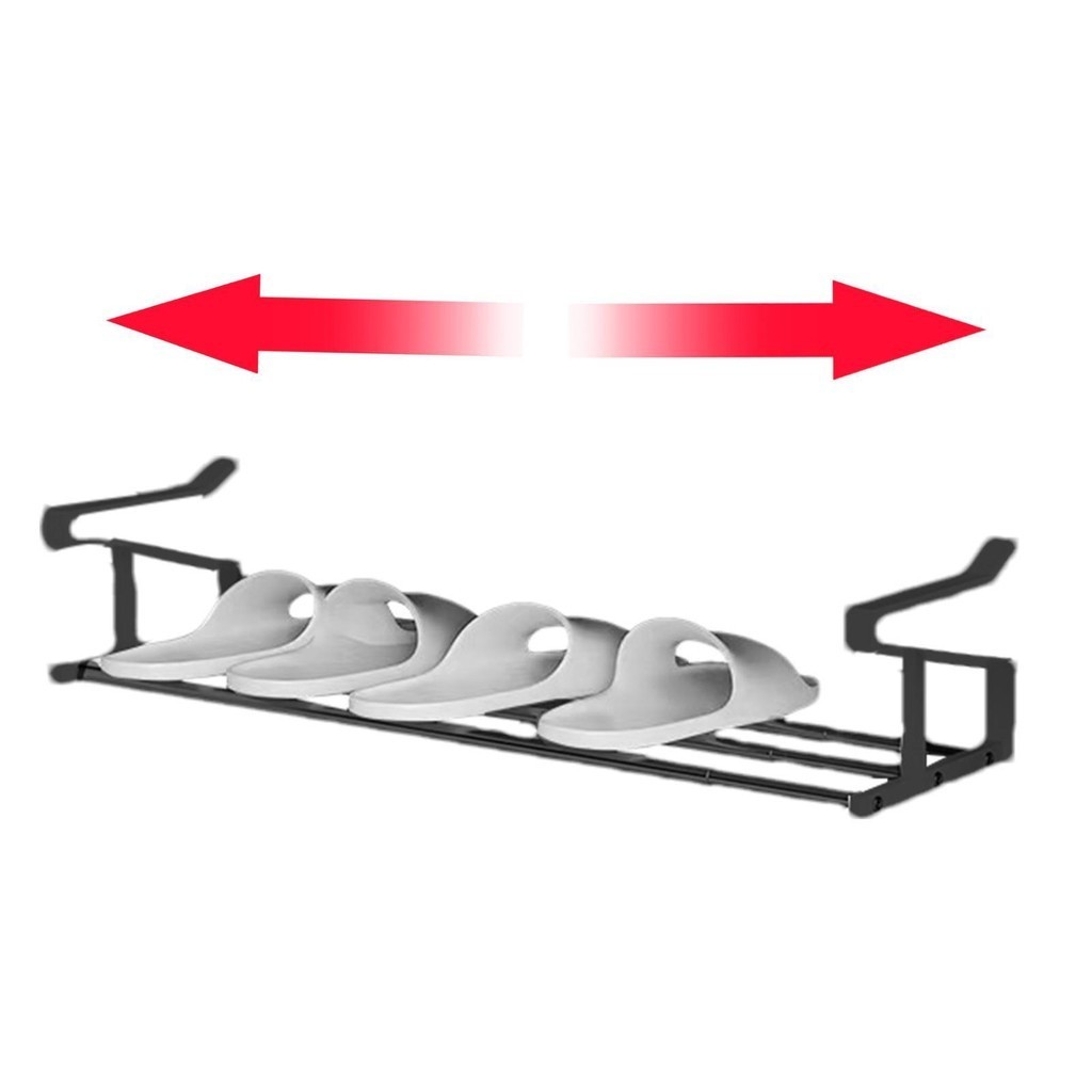 Shoe Rack Tray Clip On Retractable Removable Shoe Shelf Tray Shoe ...