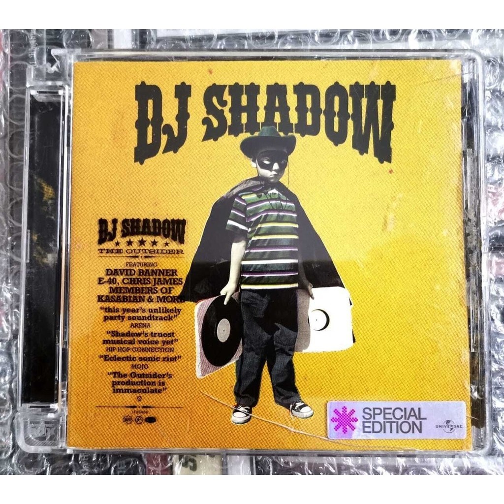 (Used) DJ SHADOW The Outsider (Super Jewel Box) CD | Shopee Malaysia