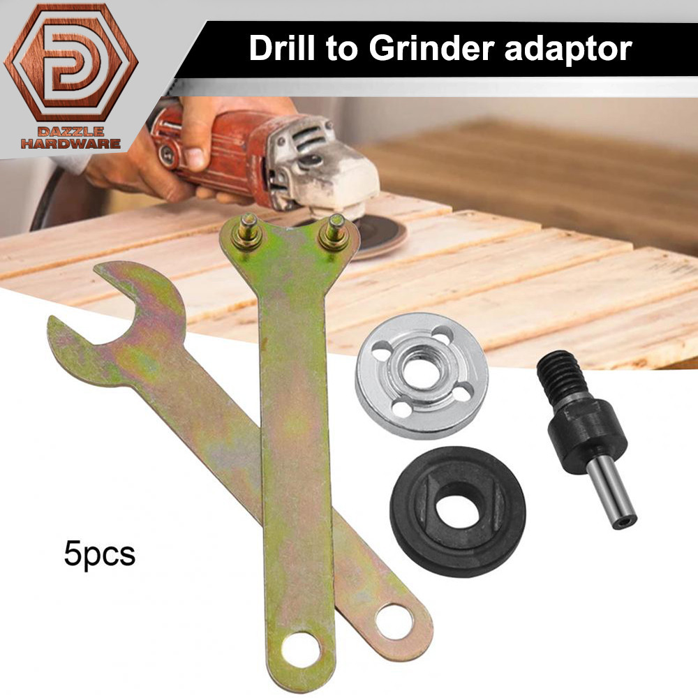 5pcs Drill to grinder adaptor drill to grinder converter drill grinder ...