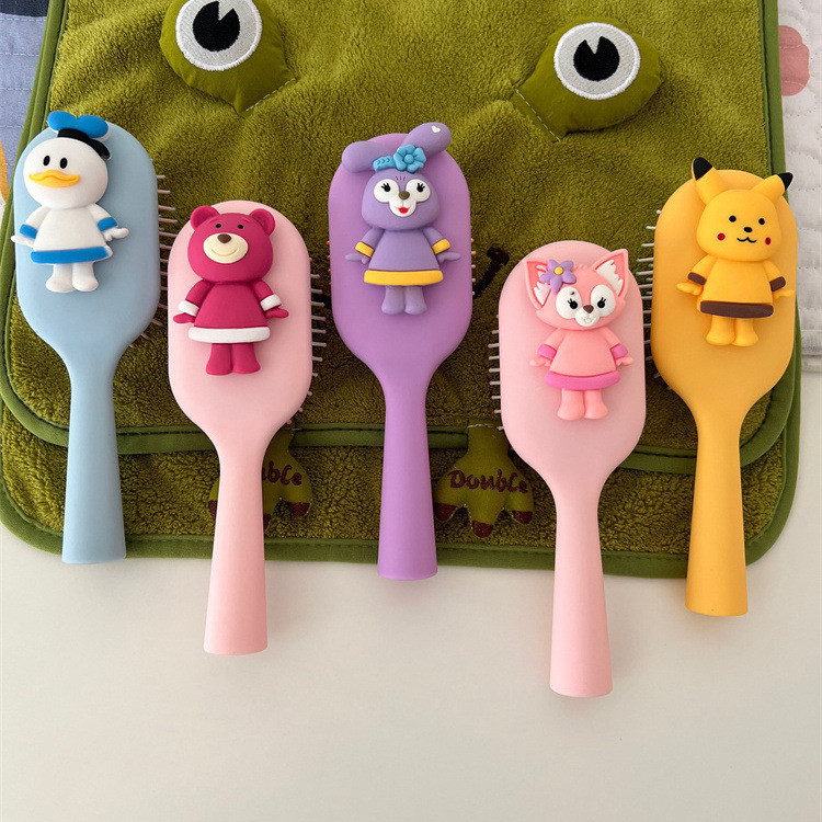 Cartoon Comb Air Cushion Comb Cute High-value Strawberry Bear Airbag ...