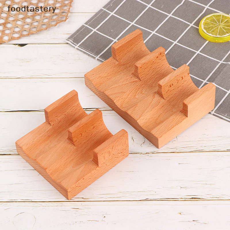 FTY 1Pc Japanese Sushi Rack Taco Snack Food Holder Wood Plate Cuisine ...