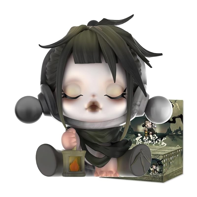 POPMART SKULLPANDA The Ink Plum Blossom Series [Assorted Box 12pcs ...