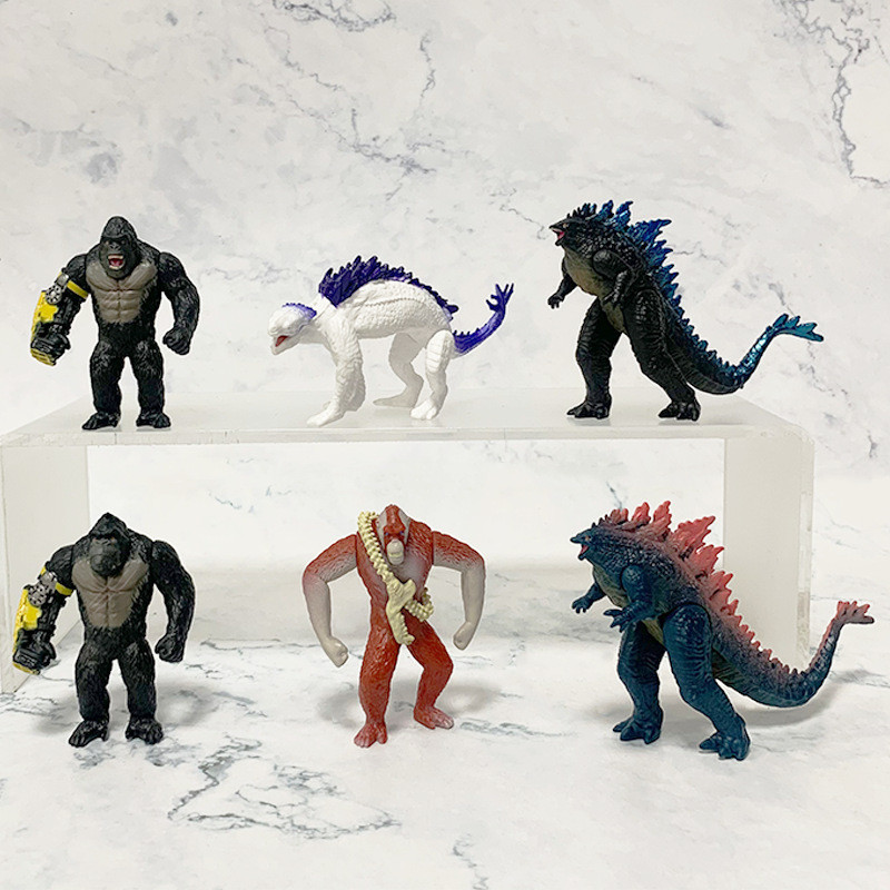 Godzilla vs. King Kong 2 Colored Star Evolution Edition King Kong Scar ...
