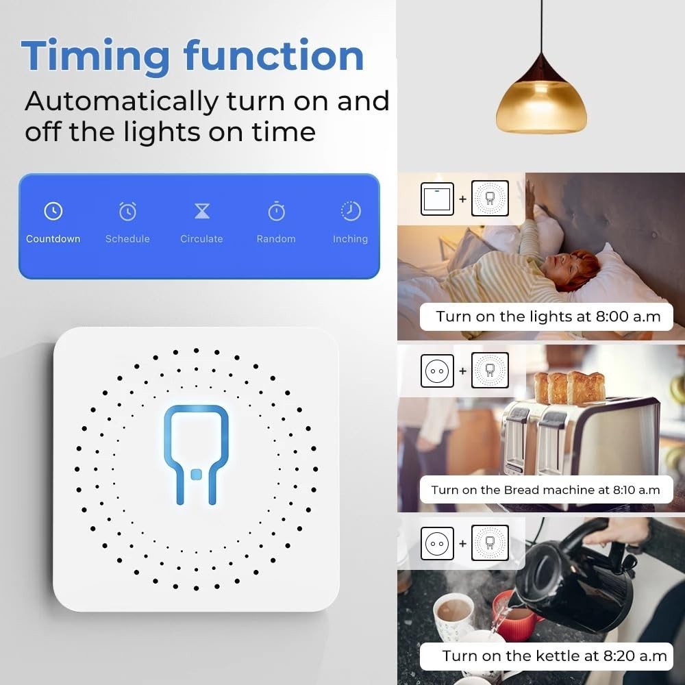 Cozylife 16A 10A Wifi Switch Mini Smart DIY Intelligent remote audio ...