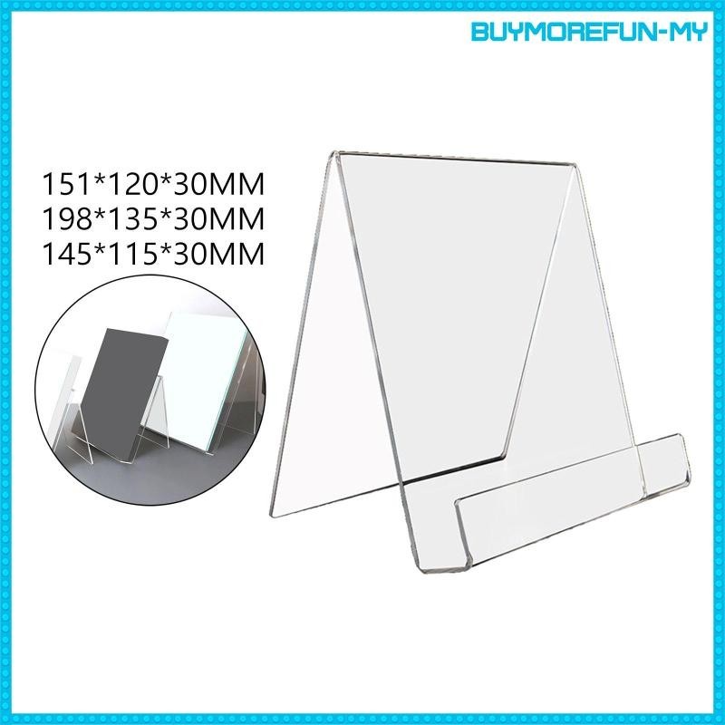 [BuymorefunMY] Transparent Book Stand, Transparent Bookstand Bookend ...
