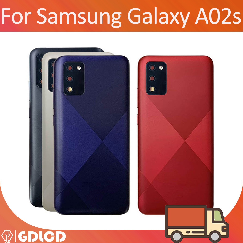 For Samsung Galaxy A02s Back battery Cover Door Housing case Rear ...